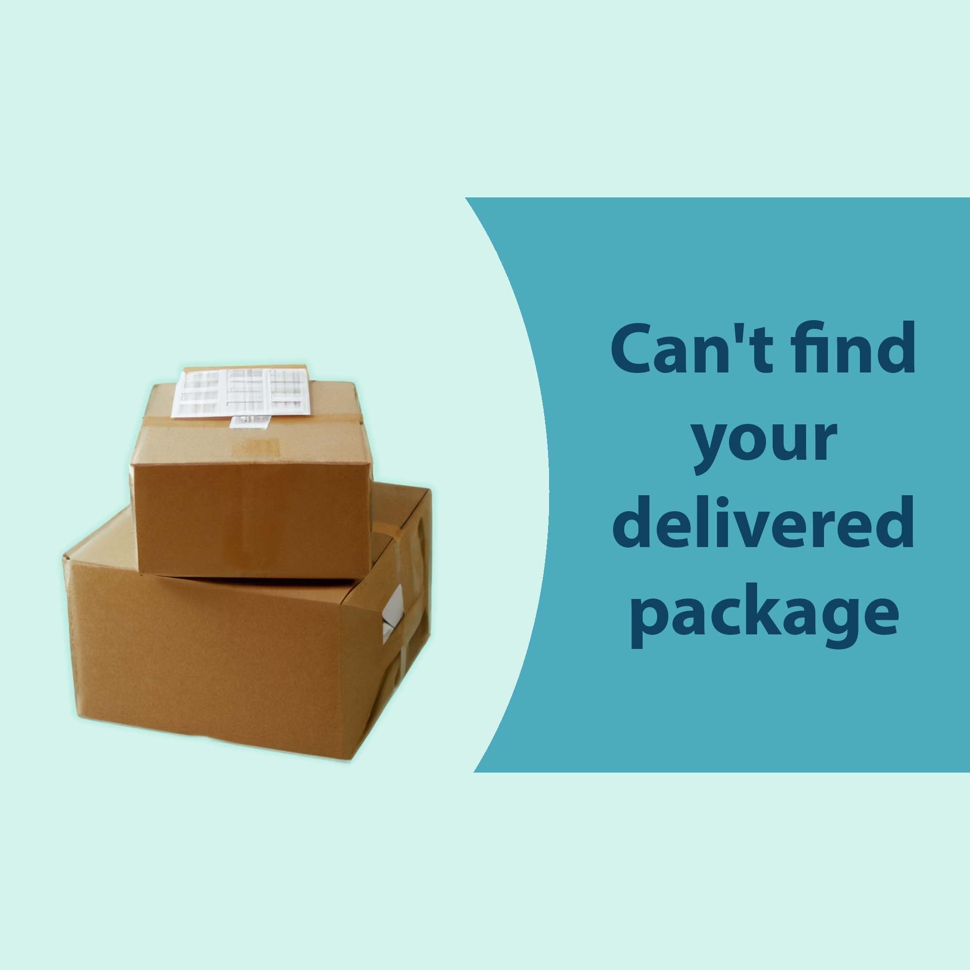 Steps to take when you can't find your delivered package – iAmore Mio